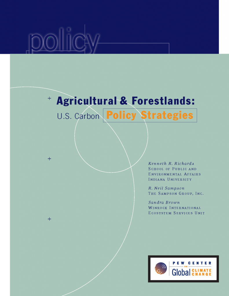 Agricultural and Forestlands: U.S. Carbon Policy — Center for Climate ...