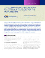 An Illustrative Framework for a Clean Energy Standard for the Power ...
