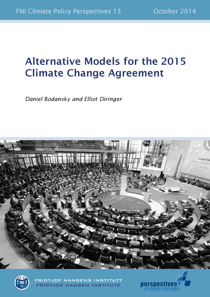 Alternative Models for the 2015 Climate Change Agreement - Center for ...