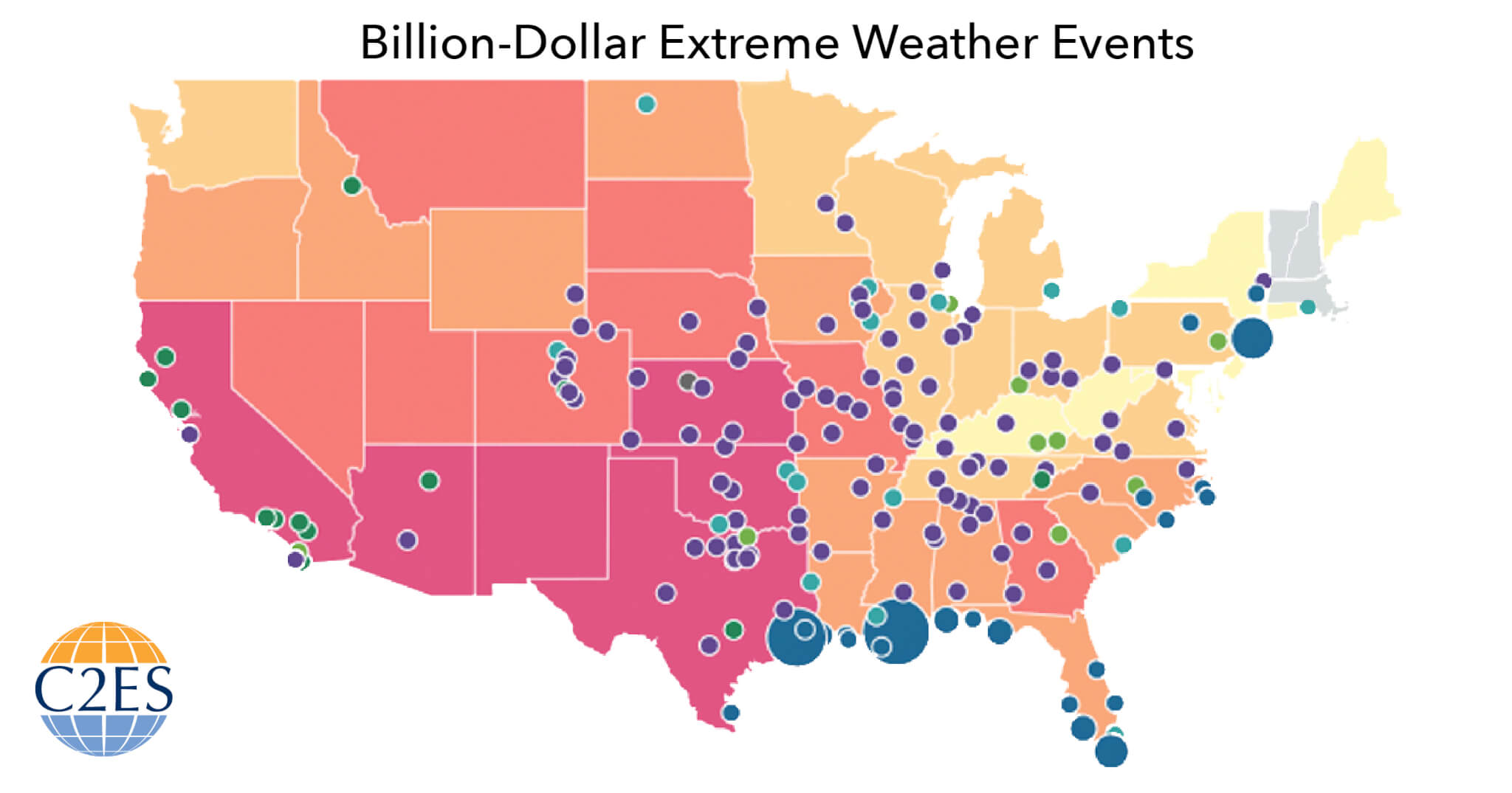 Billion-Dollar Extreme Weather Events | Center for Climate and Energy ...