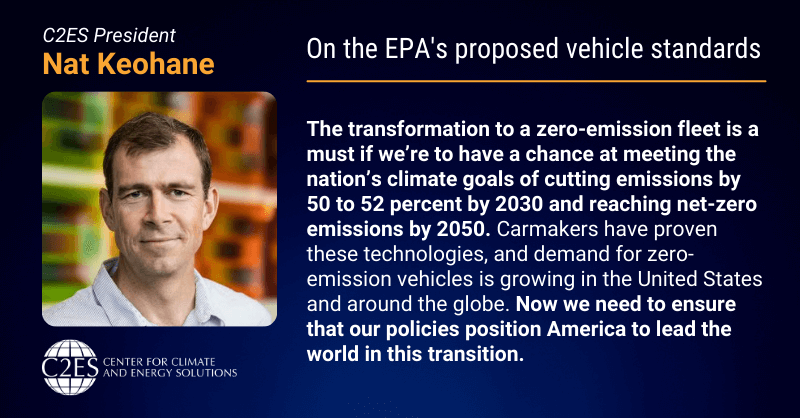 Nat Keohane on EPA's proposed vehicle standards - Center for Climate ...